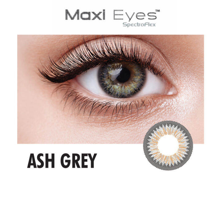 MAXI EYES TRUE NATURAL 3 TONE ASH GREY 2S/-0.00 | Lazada PH