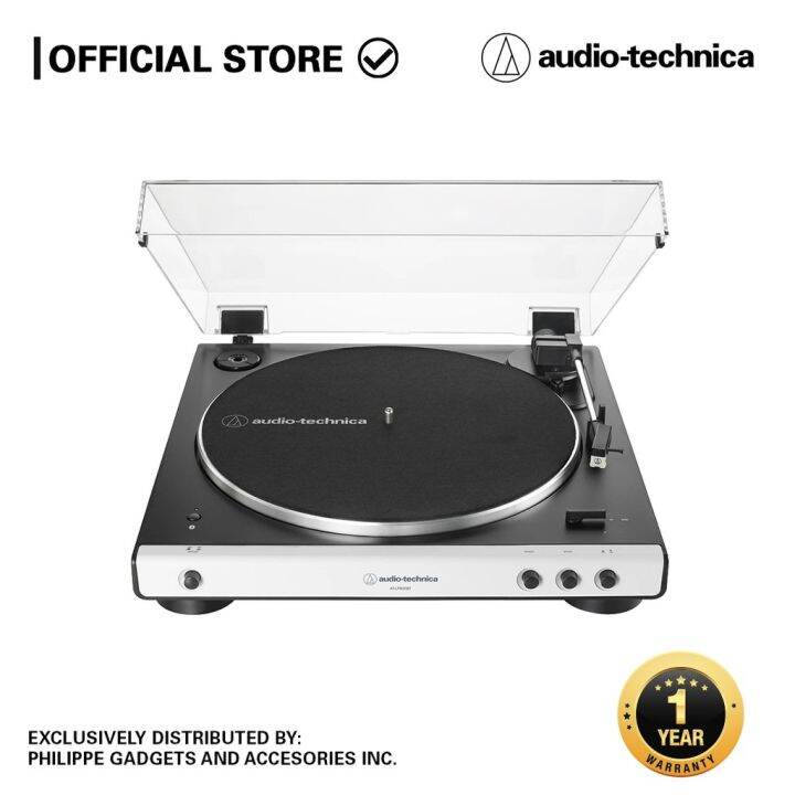 Audio-Technica AT-LP60XBT Fully Automatic Wireless Belt-Drive Turntable ...