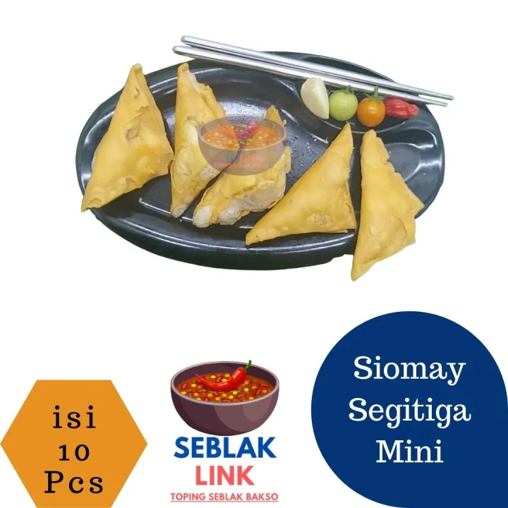 Siomay Pangsit Kering Segitiga Mini isi 10 pcs | Lazada Indonesia
