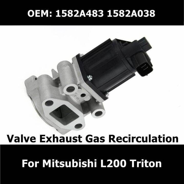 1582A483 Valve Exhaust Gas Recirculation For Mitsubishi L200 Triton EGR ...