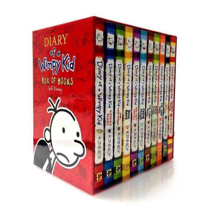 Diary of a Wimpy Kid 16 books box set English book for children[The ...