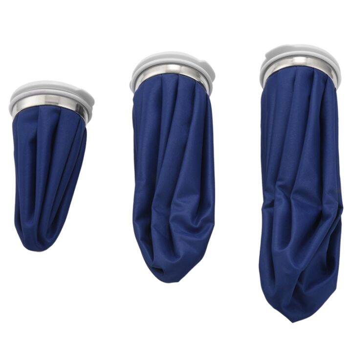 Ice Bag Packs - Set of 3 Hot & Cold Reusable Ice Bags, Instant Relief ...