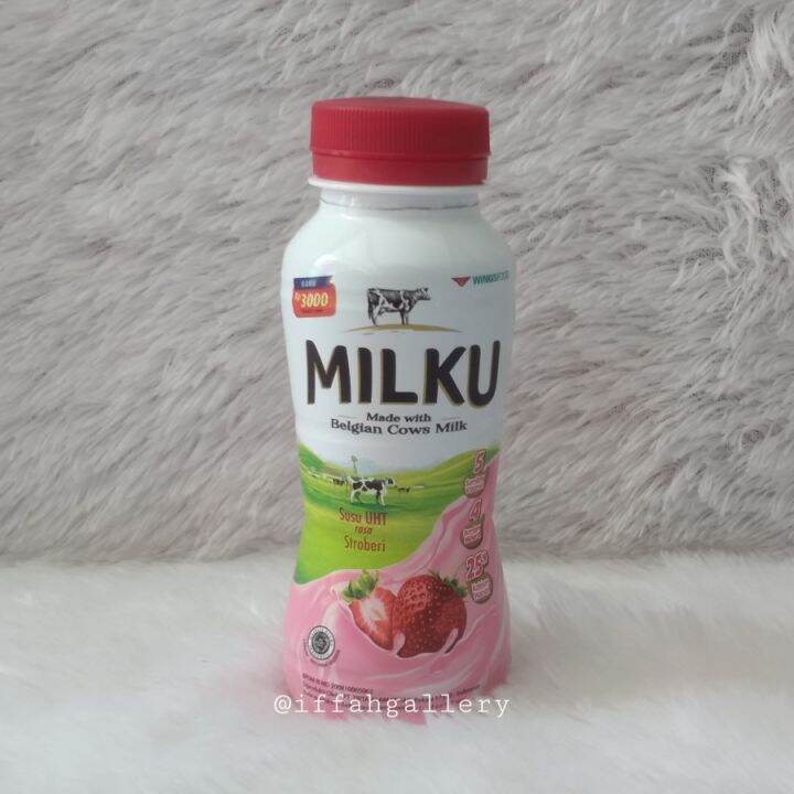 Susu Milku Aneka Rasa Kemasan Botol 200ml | Lazada Indonesia