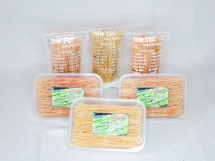 Mie Lidi Varian Rasa Keju Manis Keju Original Keju Asin Ukuran 120gr dan Box 500ml | Lazada ...
