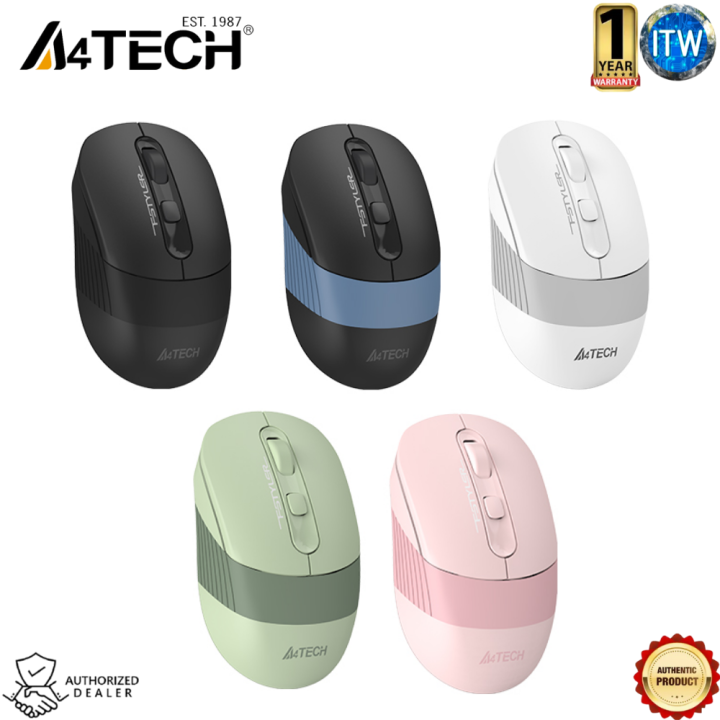 A4tech FB10C - Dual Mode Rechargeable Mouse, Bluetooth mode and 2.4GHz ...