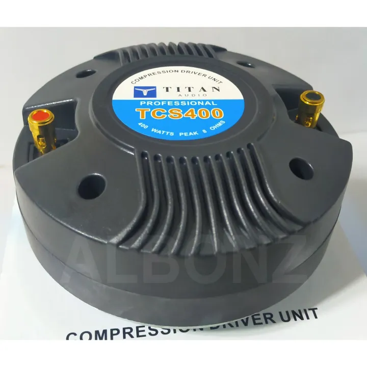 Titan Audio Tweeter TCS400 400watts Compression Driver Unit | Lazada PH Titan Audio Tweeter TCS400 400watts Compression Driver Unit | Lazada PH