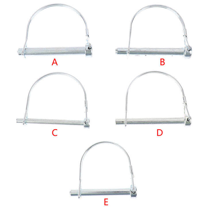 Refreshing Heavy Duty Marine Trailer Coupler Safety Pin D Ring Round ...