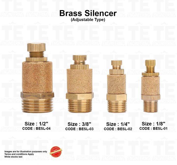 Brass Silencer Adjustable Type | Lazada