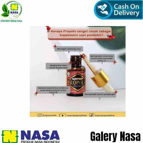 SUNPRO ORIGINAL NASA / PROPOLIS / NANO PROPOLIS / OBAT SAPU JAGAT ...