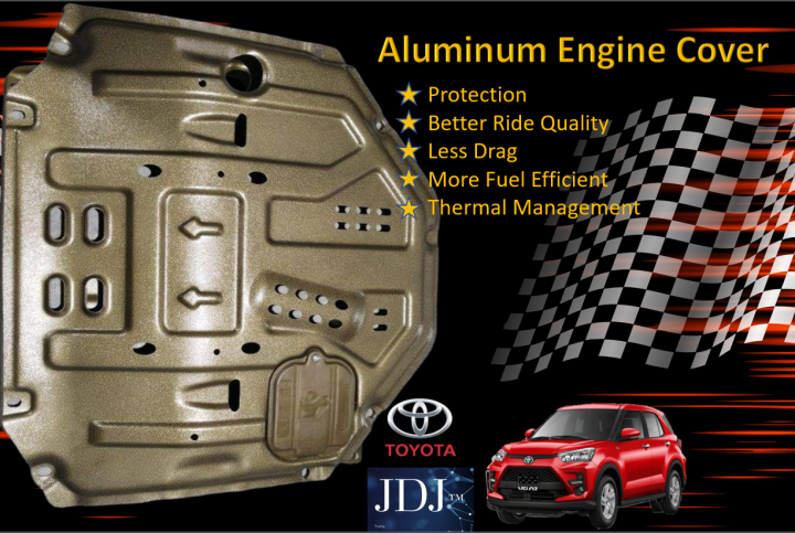 Toyota RAIZE 2022-2023 Engine Under Cover Aluminum | Lazada PH