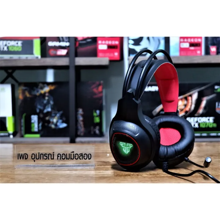 โปรโมชั่น หูฟังเกมส์มิ่ง Fantech HG16 USB 7.1 ราคาถูก คีย์บอร์ด ...