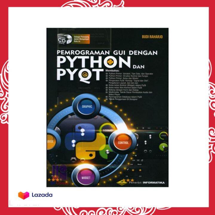 Buku PEMROGRAMAN GUI DENGAN PHYTON DAN PYQT | Lazada Indonesia