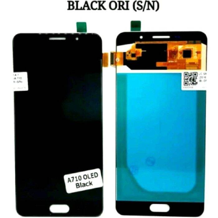 LCD SAMSUNG A7 2016 / A710 FULLSET TOUCHSCREEN ORIGINAL OEM / OLED ...