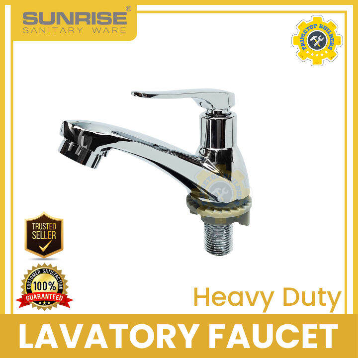 SUNRISE Lavatory Faucet S-1403 HEAVY DUTY PRIMETOP BUILDERS | Lazada PH