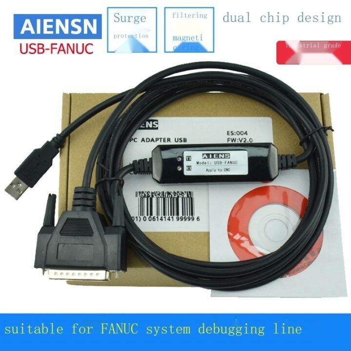 จัดส่งโดยไม่ใช้2023 ♤เข้ากันได้กับมิตซูบิชิ FANUC Rs232สายส่งข้อมูลสายส่งเครื่องมือเครื่อง CNC ...