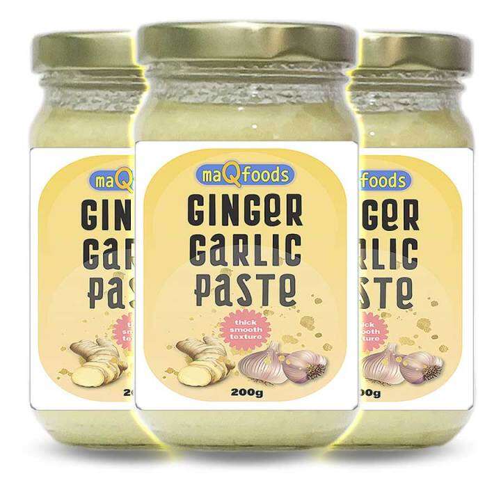 maQfoods PH Ginger Garlic Paste 200g / 3s | Lazada PH