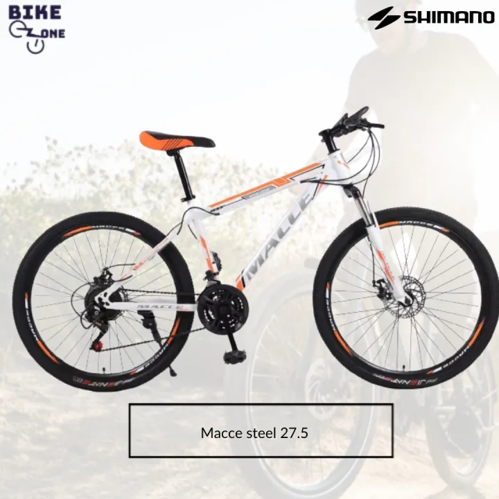 [Bike zone] MACCE Steel Mountain Bike 27.5 3x7 Speed Alloy rim ...