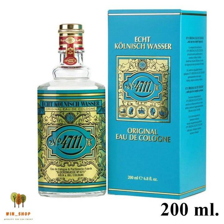4711 Original Eau de Cologne 4711 for women and men 200ml., 400 ml. น้ำหอมแท้ พร้อมกล่องซีล ...