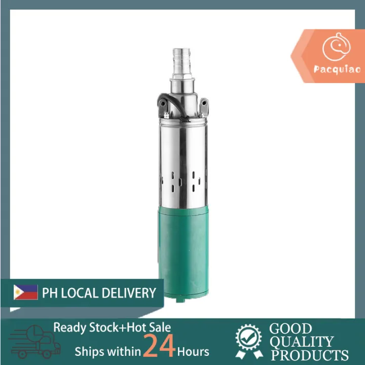 Stainless Steel Solar Lift High Flow Water Pump 12V30M Battery Electric ...