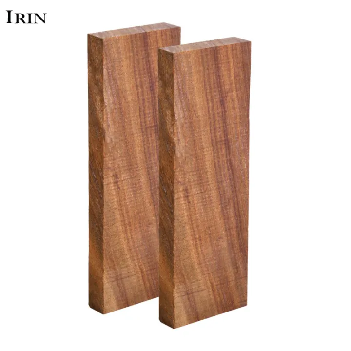 IRIN 2ชิ้น/4ชิ้นไม้ไม้จันทน์สีแดงบล็อกไม่ซีดจางอิฐไม้สำหรับใบมีดจับ ...