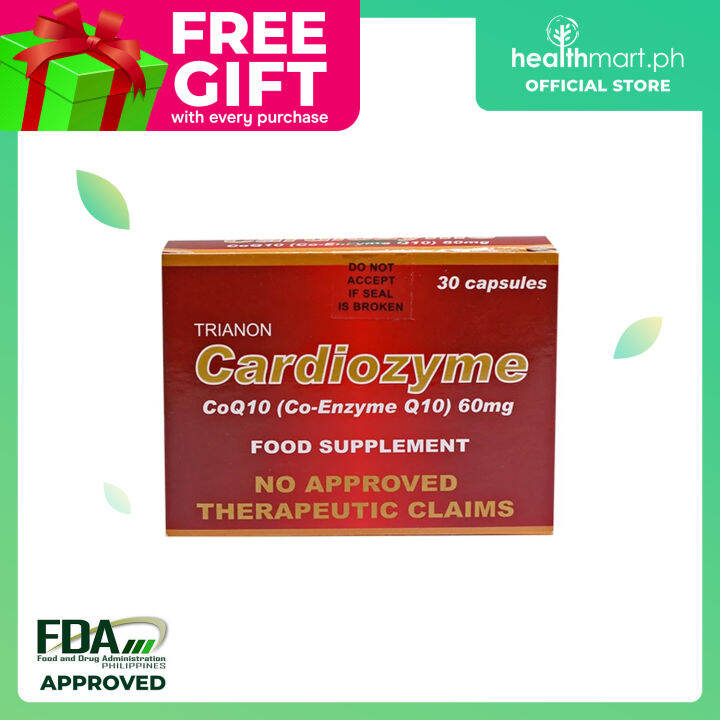 Cardiozyme (30s) CoQ10 (Co-Enzyme Q10) 60mg | Heart and Blood ...