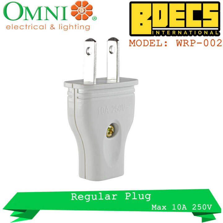 Omni Electric Regular Plug High Quality WRP-002 I Bdecs 4 EVER | Lazada PH