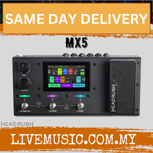 HeadRush MX5 Amp Modeling Guitar Effect Processor | Lazada HeadRush MX5 Amp Modeling Guitar Effect Processor | Lazada