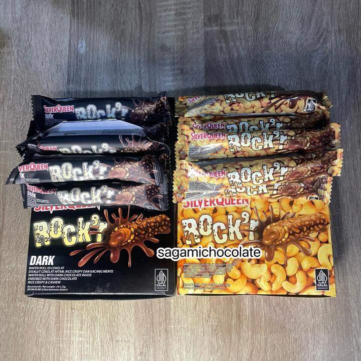 COKELAT SILVER QUEEN ROCKR 22 GRAM ( BOX / 24 PC) | Lazada Indonesia
