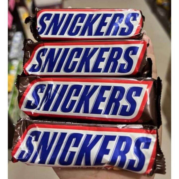 Original Goods Snickers Full Bars Chocolates 50g (4 pcs) | Lazada PH