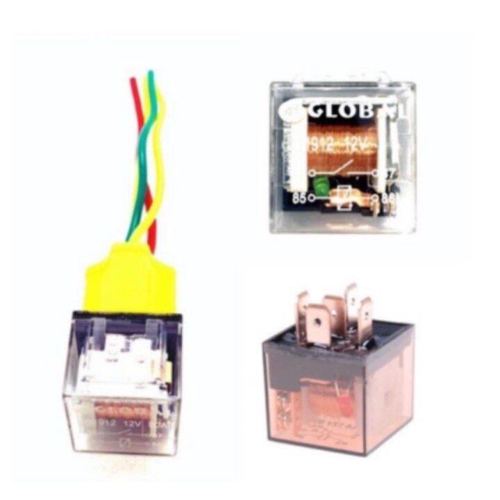 MOTORCYCLE RELAY 4 PIN 5 WITH SOCKET UNIVERSAL | Lazada PH