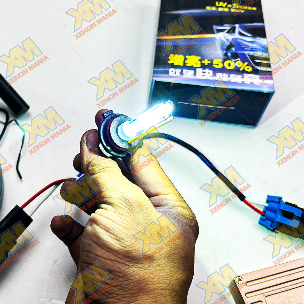 [XENONMANIA] หลอดไฟซีนอน หลอดซีนอน 35W/55W หลอดไฟ HID UV Super Bright ค่าแสง 5500k-6500k (เฉพาะ ...