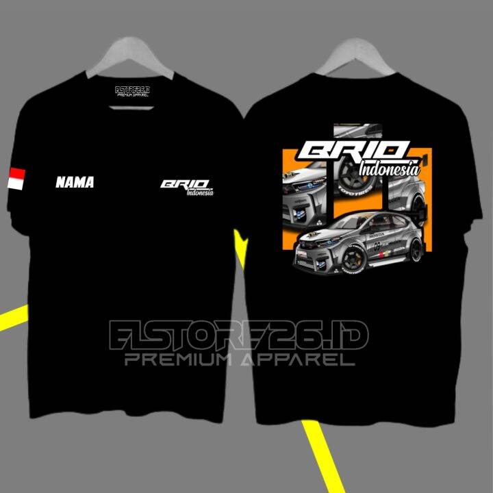 Tshirt Premium VOLT 1,Kaos HONDA BRIO | Bisa tambah nama atau design sendiri . terbaru baju ...