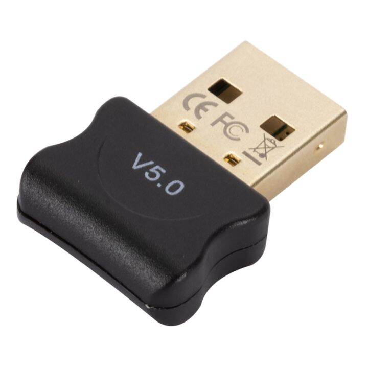USB Bluetooth 5.0 Adapter Bluetooth Audio Receiver Transmitter for Pc ...
