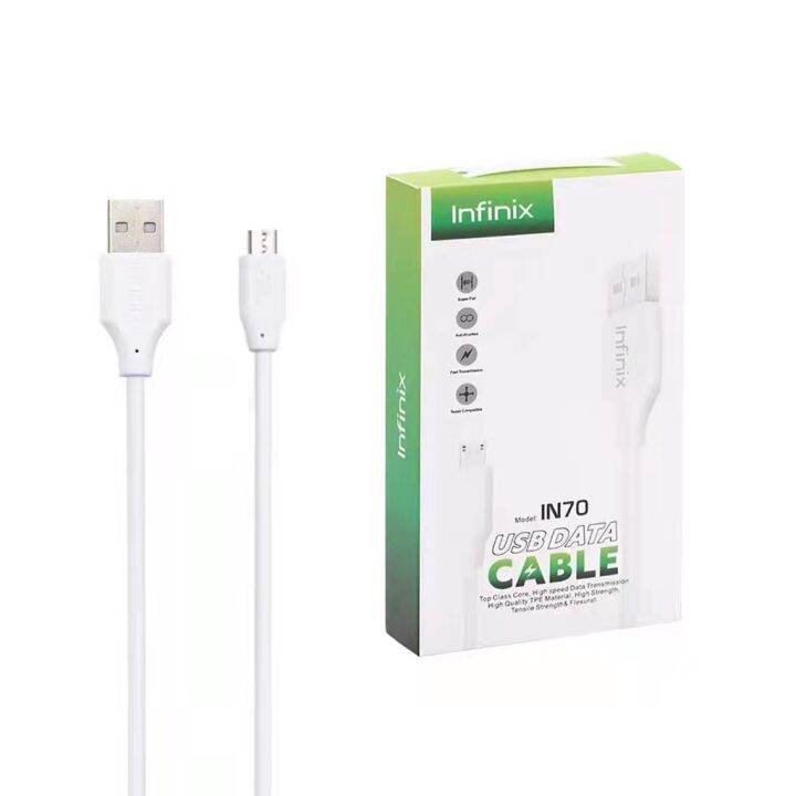 Infinix vooc Fast Charger Cable Micro type-c Mobile Cable 100% Original ...