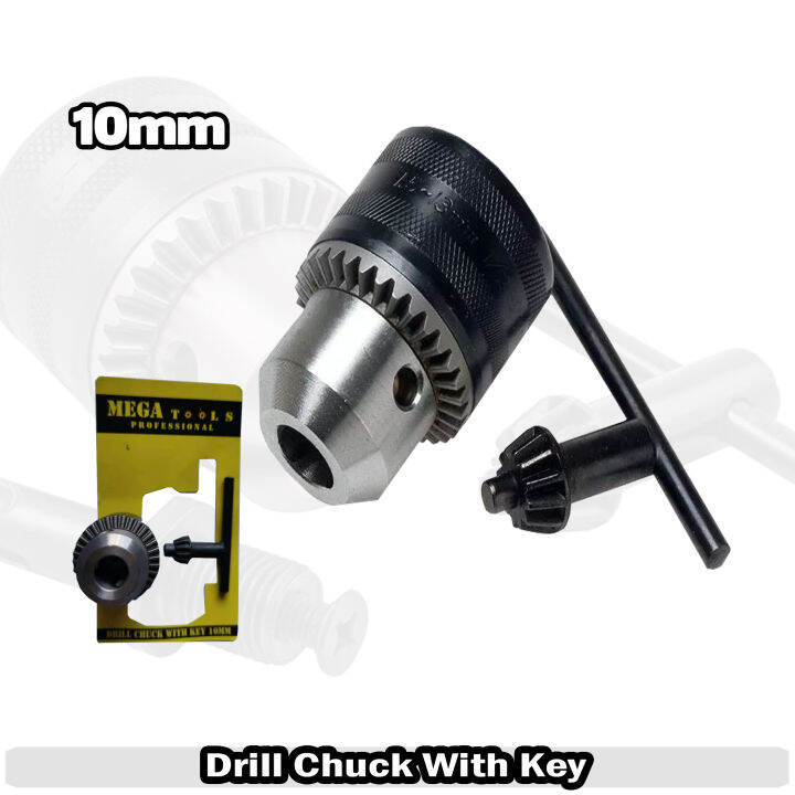 MEGA DRILL CHUCK WITH KEY (10mm) | Lazada PH