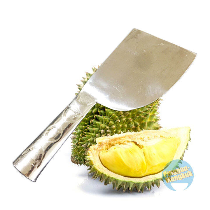 Stainless Steel Durian Chopper, Pisau Durian, 5 inch, Durian Knife | Lazada