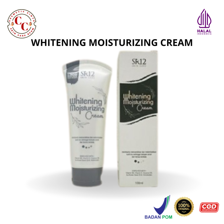 Cream Pemutih Instan Wajah Dan Tubuh Glowing Whitening Mousturizing ...