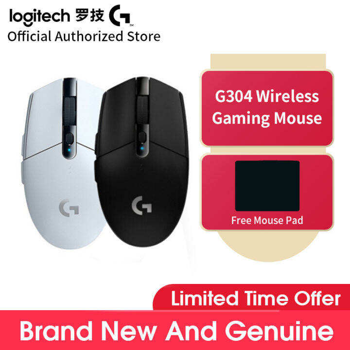 Logitech G304 G305 Wireless Gaming Mouse PC Gamer Hero Sensor Usb For Laptop Computer Mechanical ...