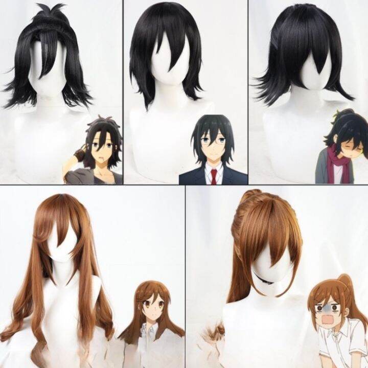 Horimiya Hori Kyouko Miyamura Lzumi Cosplay Wig Length Short Hair Halloween Lazada Ph
