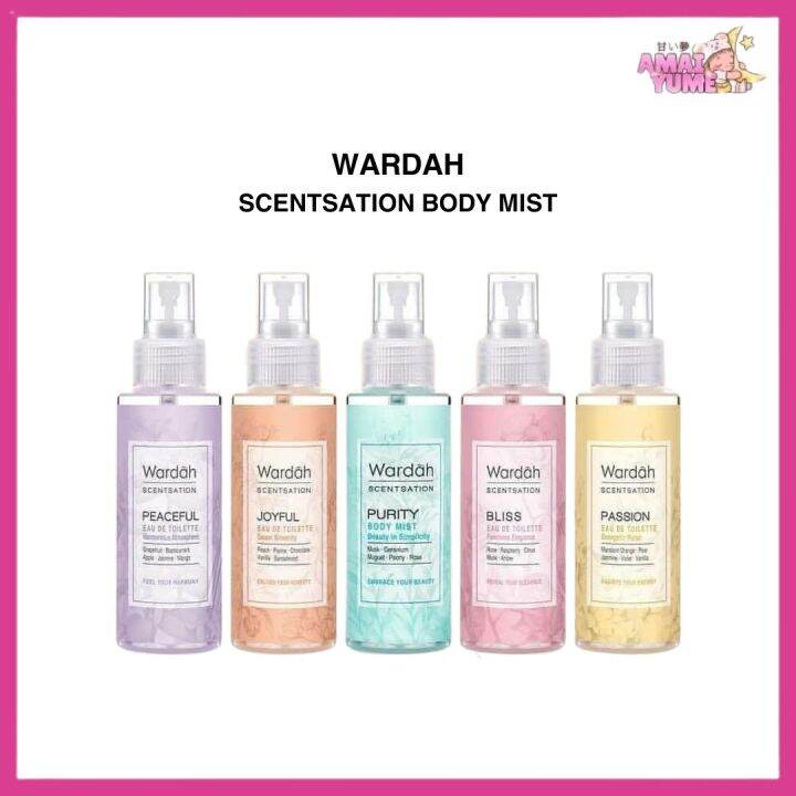 WARDAH Scentsation Body Mist | Parfum 100ml (BPOM) | Lazada Indonesia