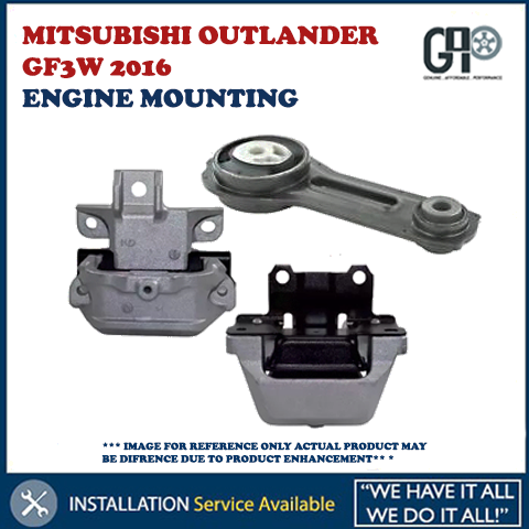 MITSUBISHI OUTLANDER GF3W 2016~ ENGINE MOUNTING SET (3pcs) | Lazada