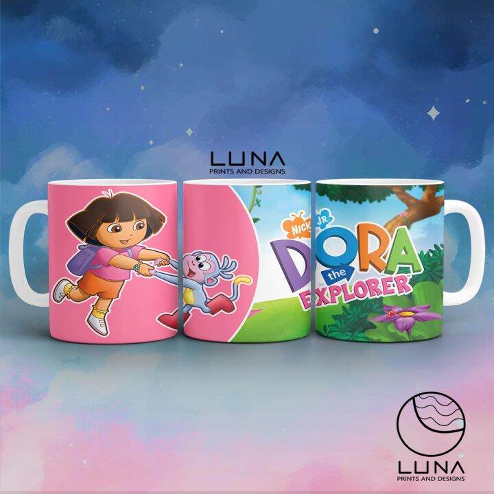 Dora The Explorer Cartoon Mug Collection - The Luna Merch | Lazada PH