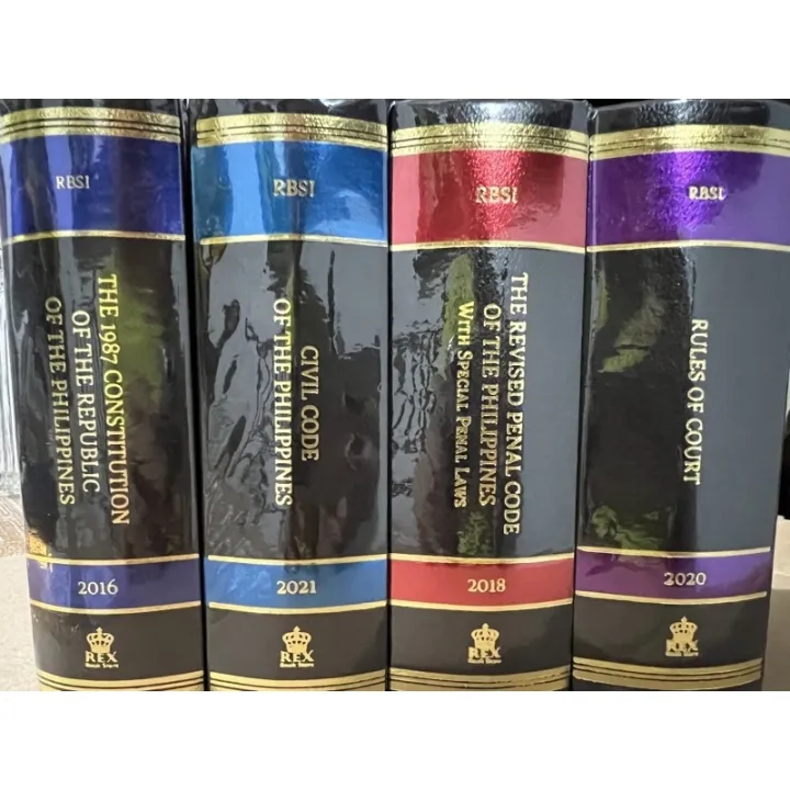 CODAL SETS FOR LAW FRESHMEN (FREE ENGRAVING) | Lazada PH