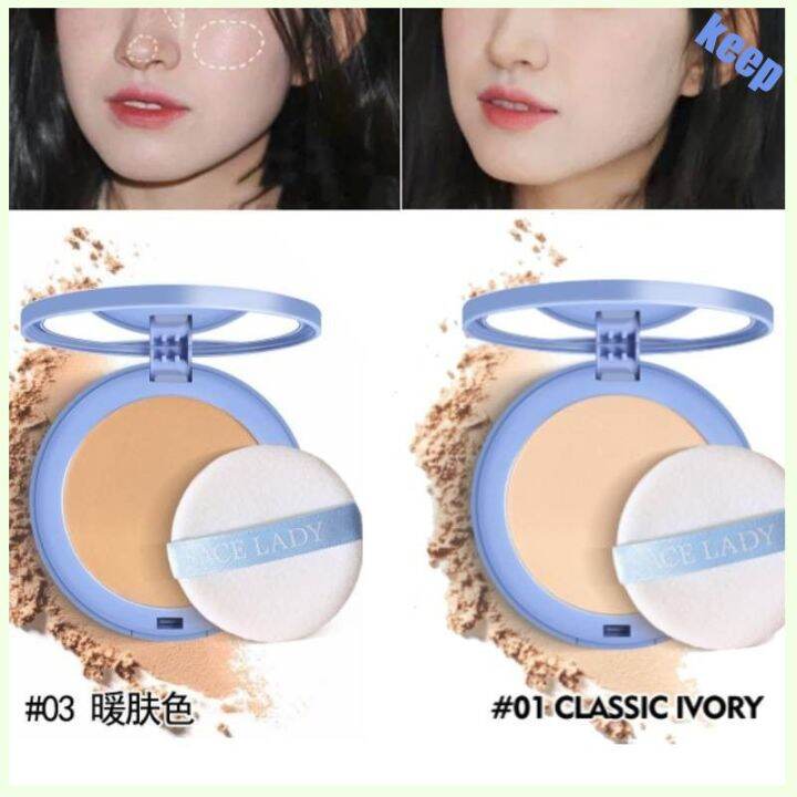 Keepyoung SACE LADY 3 Colors Matte Face Powder Oil Control Long Lasting ...