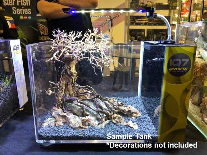 Dymax IQ7 Mini Acrylic Aquarium w/ Light and Filter | Lazada PH