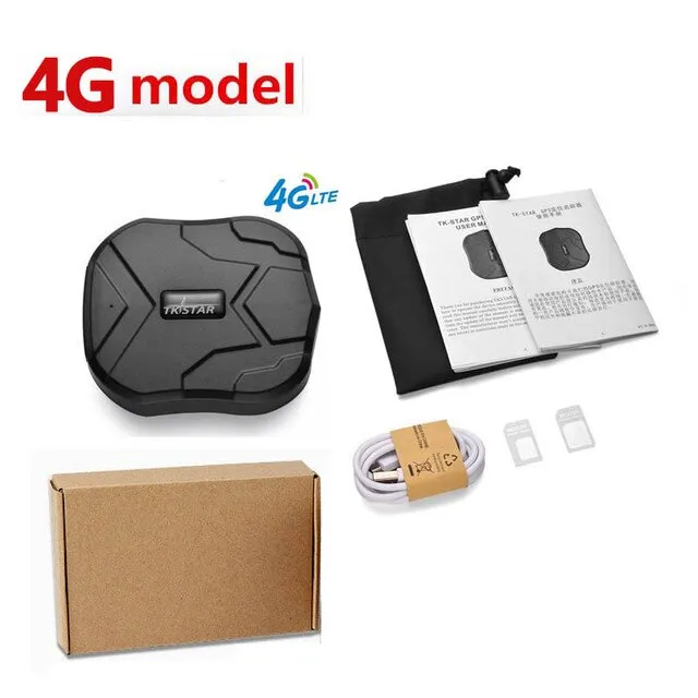 4G LTE GPS Tracker Car TKSTAR TK905 5000Mah 90 Days Standby Vehicle Tracker Locator Waterproof ...