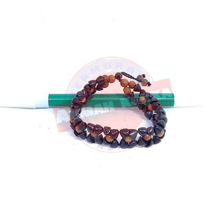 GELANG koka ASLI REL ANGGREK HITAM kaukah kaokah fukakah kokah | Lazada ...