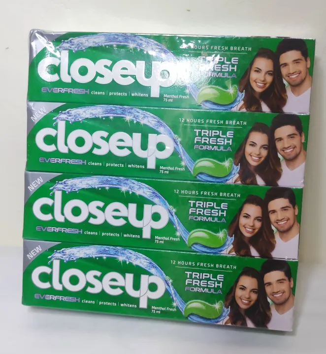 CLOSE UP TOOTHPASTE 75MLX4 | Lazada PH