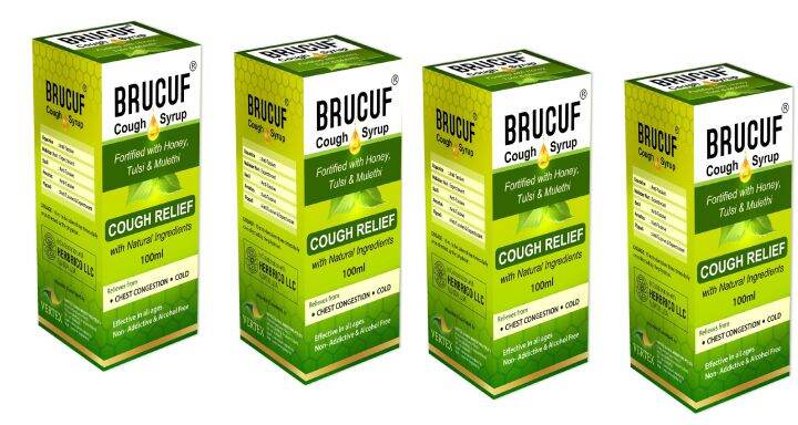 BRUCUF COUGH SYRUP 100ML X 4 | Lazada Singapore