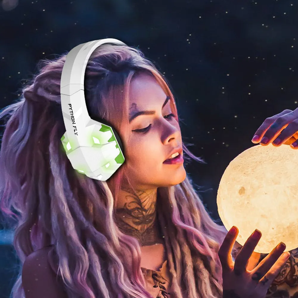 G9000max Gaming Headset Noise Adjustable Omnidirectional Driver 40mm Purple With 120 Isolating ...